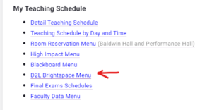 Brightspace FAQs – Learning Technologies